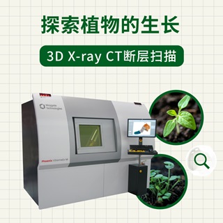 X-ray影像-X-ray 利用3D X-ray CT断层扫描探索植物的生长-雄迈电子科技｜TechMax Technical Group